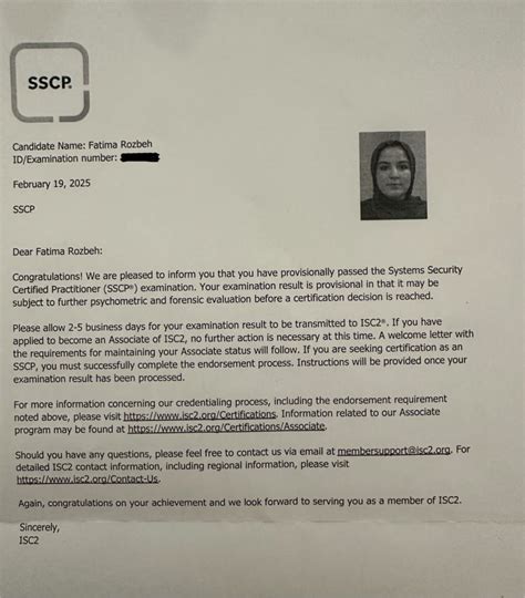 Cybersecurity Sscp Certification Continuouslearning Fatima Rozbeh 31 Comments