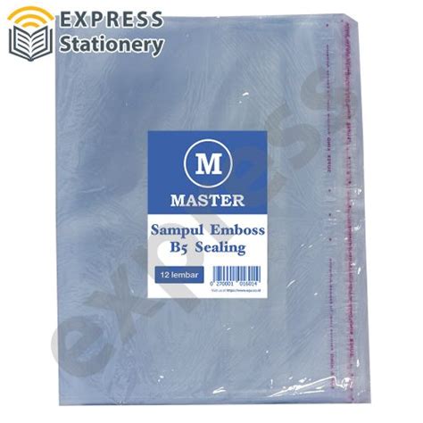 Sampul Emboss Boxy Sealing Express Stationery