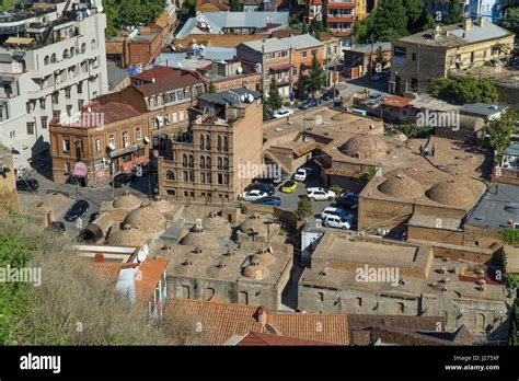 Tbilisi Georgia Sep 25 2016 Quarter Of Sulfur Baths In The City