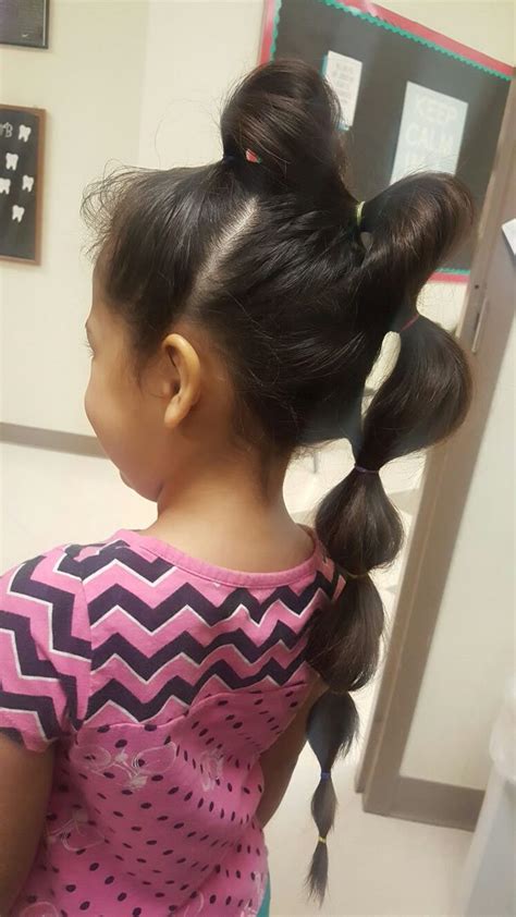 Crazy Hair Day Easy Girls Hairstyle Fluffy Mohawk Wacky Hair Days