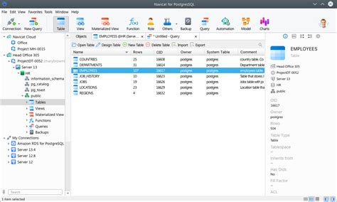 Navicat For PostgreSQL Product Info