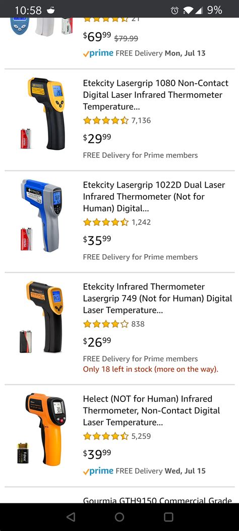 Any Recommendations On Amazon Temp Readers R Dabs