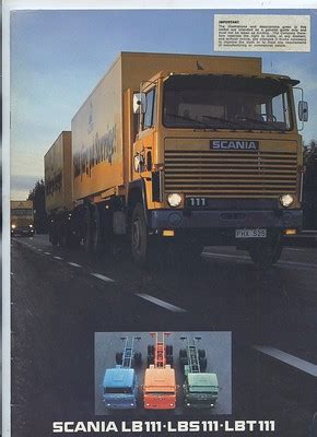 Scania Truck Lb Lbs Lbt Series Sales Brochure Antique Price Guide Details Page