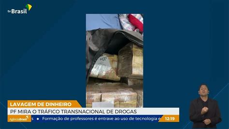 Operação da PF mira em quadrilha do tráfico transnacional de drogas Repórter Brasil Tarde TV
