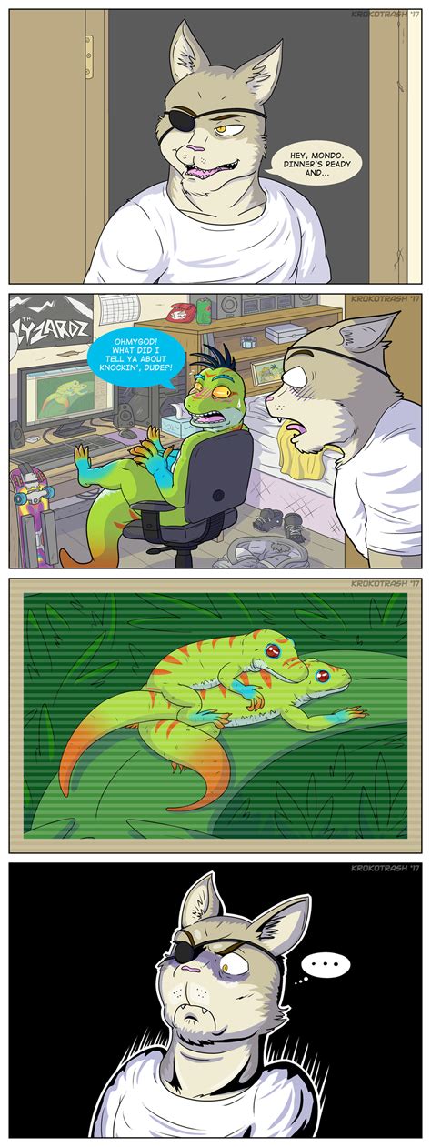 Rule 34 Caught Clothing Computer Feline Feral Gecko Lizard Male Male
