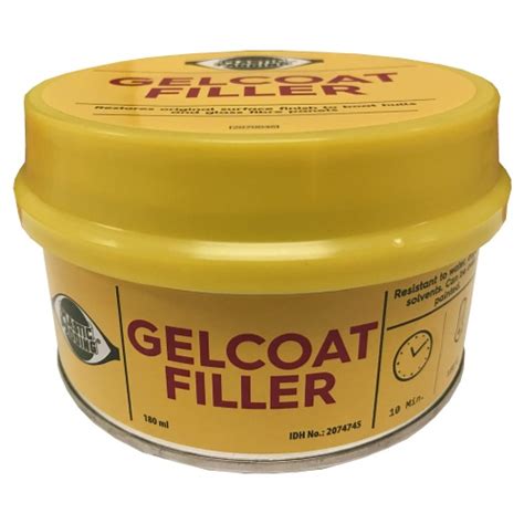 Plastic Padding White Gelcoat Filler 180ml Uk