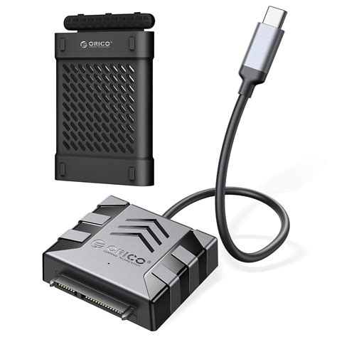 Orico Caja De Disco Duro Cable Sata A Usb De 25 Pulgadas Cable Usb C A Sata Iii Para Disco
