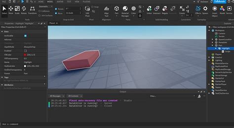 Highlights Can Display Improperly In Studio Studio Bugs Developer Forum Roblox
