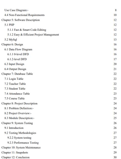 Online Attendance System In Php Mysql Project Report Projectworlds Store