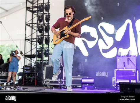 Christopher Vanderkooy Of Peach Pit Performs During The 2023 Bonnaroo
