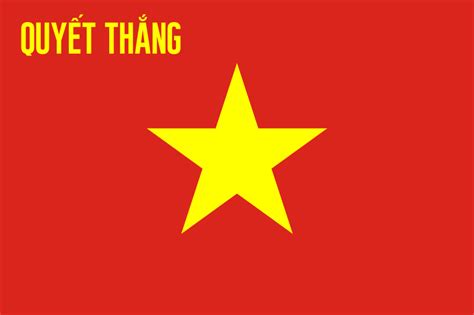 Флаг Вьетнама 🇻🇳 что означает описание цвета и виды вьетнамского флага
