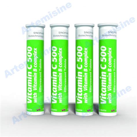 Vitamin B Complex And Vitamin C Effervescent Tablets Sinophare Bio