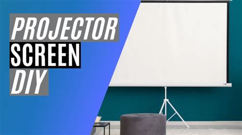 How To Make A Projector Screen With A Sheet Guide Tips