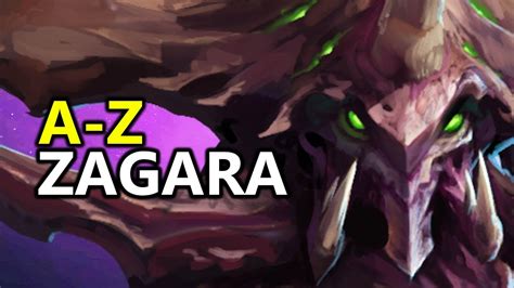 A Z Zagara Heroes Of The Storm HotS Gameplay YouTube