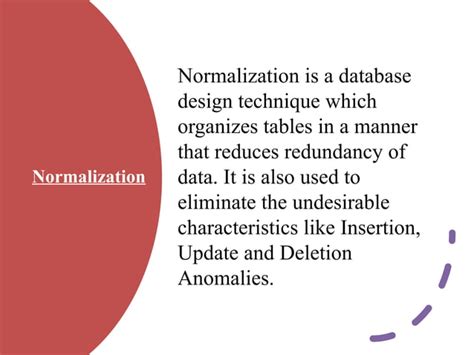 Database Normalization And Normal Forms Explained Ppt