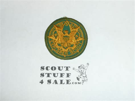 Explorer Scout Universal Emblem From The 1940s Lite Use