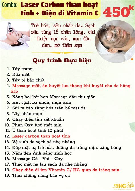 Bảng Giá Dịch Vụ Ring Spa Ring Spa Spa Trị Mụn Uy Tín Hiệu Quả Giá Rẻ Sinh Viên