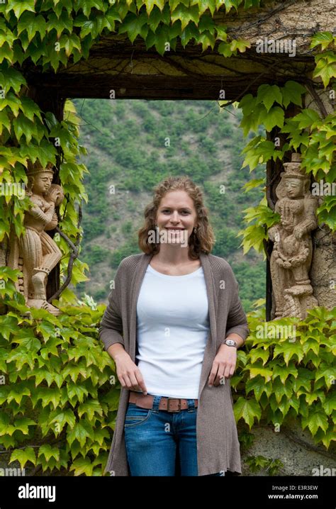 Magdalena Messner Daughter Of Reinhold Messner June 2014 Stock
