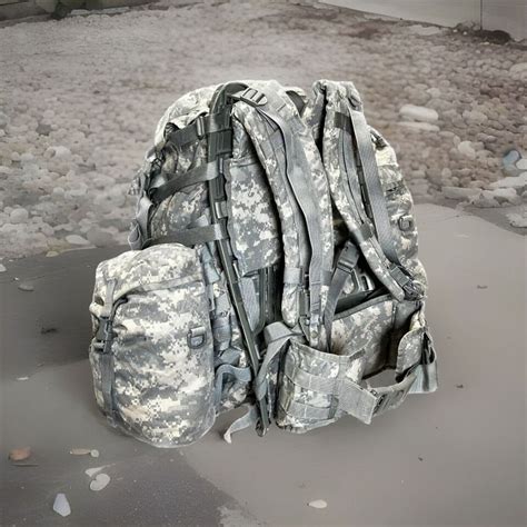 Us Army Ucp Acu Molle Ii Backpack Large Field Pack Digital Camouflage