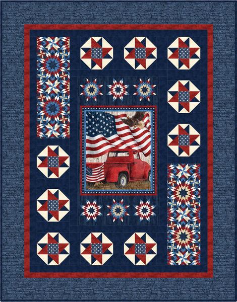 Freedom Parade Pattern 351 Bound To Be Quilting