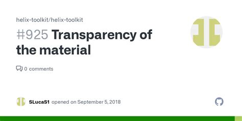 transparency of the material · issue 925 · helix toolkit helix toolkit · github