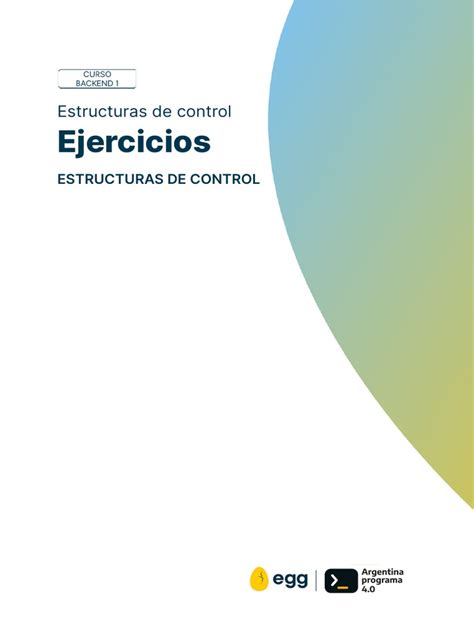02 Ejercicios Java Intro P2 Estructuras De Control Pdf Java