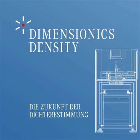 Dimensionics Density Wir Machen Dichte Messbar