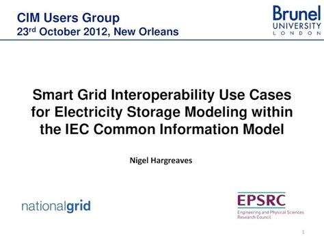 Pdf Smart Grid Interoperability Use Cases For Electricity · Smart