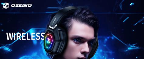 Ozeino Wireless Gaming Headset With Microphone 24g And Type C
