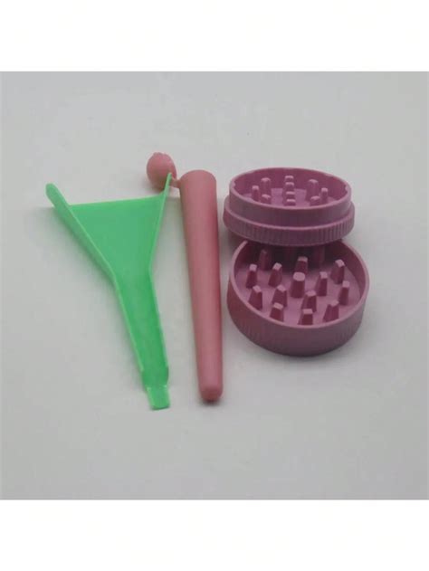 Portable 2 Layers 55mm Grinder Plastic Cone Funnel Loader Cone Tube