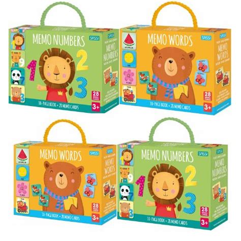 Play And Learn Memo Numbers Words Sassi Shopee Singapore