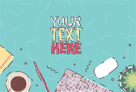 평편 벡터 디자인식 비즈니스 사무실 상단 뷰탁삭용 개념에 대한 스톡 벡터 아트 및 기타 이미지 개념 개념과 주제 개체