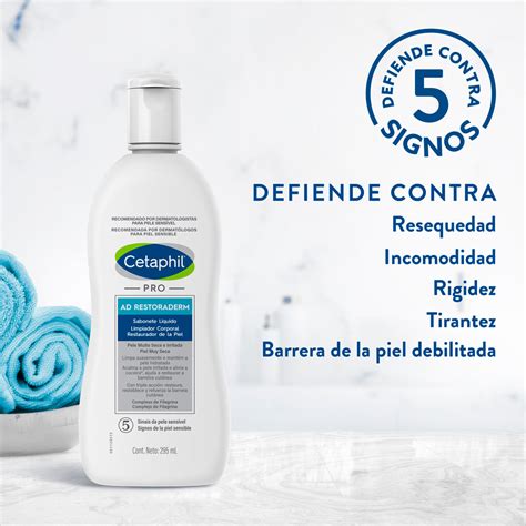 Cetaphil Pro Ad Restoraderm Limpiador Corporal 295 Ml Sanapiel