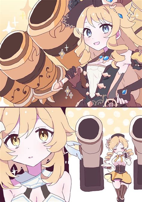 Safebooru 2girls Beret Blonde Hair Blue Eyes Canons Closed Eyes