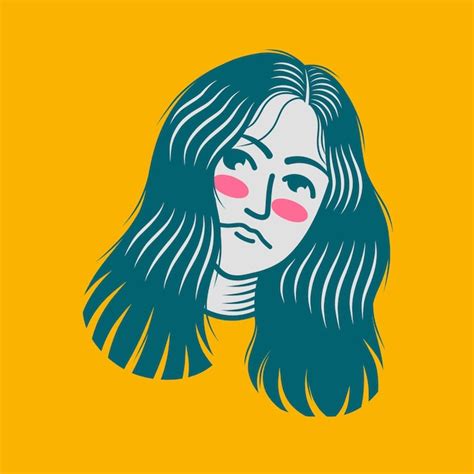 Premium Vector Character Design Avatar Flat Minimalist 85