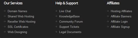 Alignment Of Ul In Template Footer Html And Css Stack Overflow