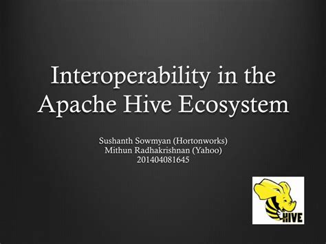 pdf interoperability in the apache hive ecosystem dokumen tips