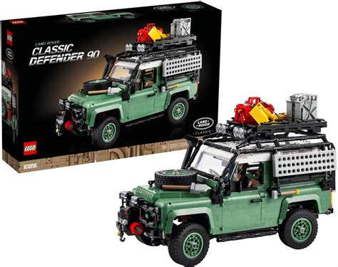 LEGO 10317 Icons Samochód terenowy Land Rover Classic Defender-90 2336 ...