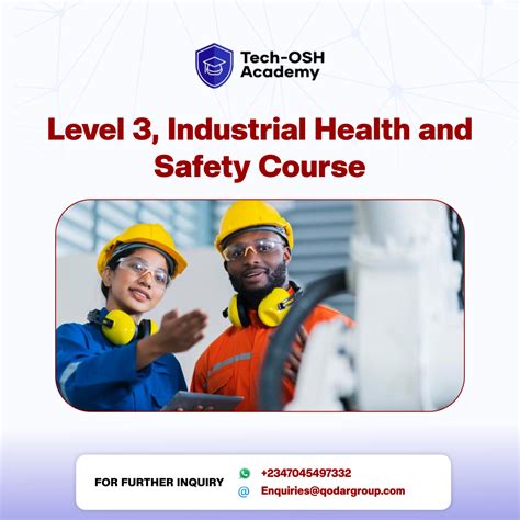 Level 3 Industrial Health And Safety Tech Osh Academy
