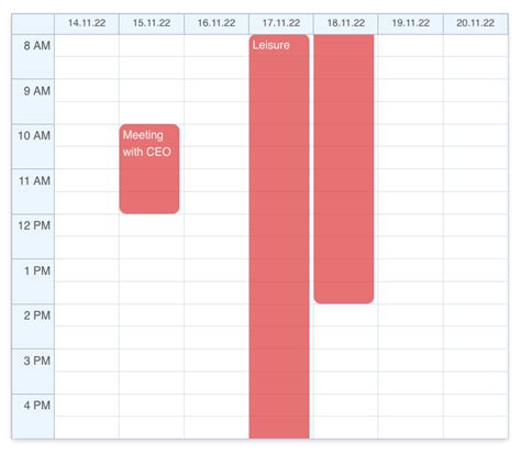 GitHub Esgj Timeline Calendar Simple And Customizable Timeline Calendar React Component