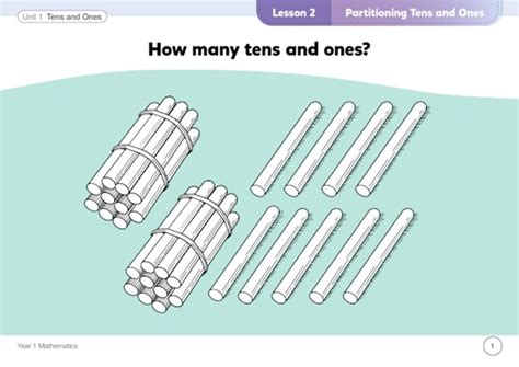 Partitioning Tens And Ones Lesson Maths Au