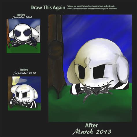 Disney Kirby Nmbc Jack Skeleton By Dragonfire53511 On Deviantart
