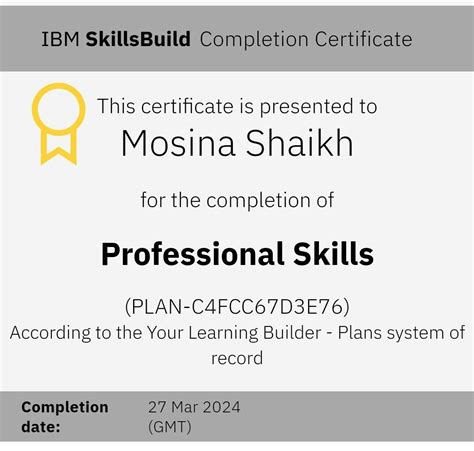 Mosina Shaikh On Linkedin Presentationskills Professionaldevelopment Ibm Jspm