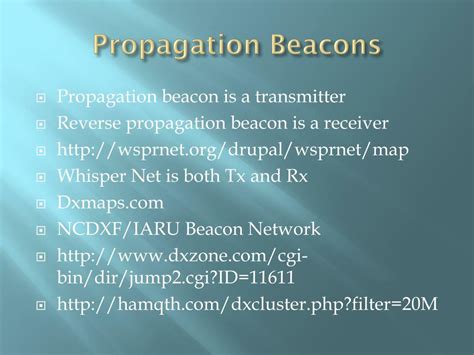Ppt Iaru Propagation B Eacons Powerpoint Presentation Free Download Id 2565913