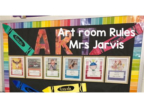 Elementary Art Room Rules 2021 22