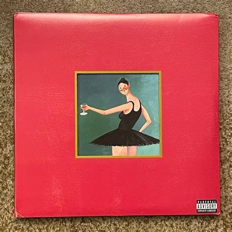 Kanye West My Beautiful Dark Twisted Fantasy 3lp Limited 12 Black