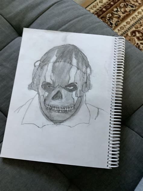 Ghost Drawing Cod Rcallofduty