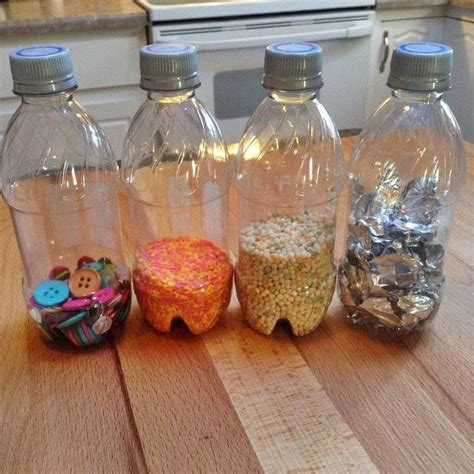 Sensory Bottles Basteln Kreatives Montessori Spielzeug Für Kleinkinder