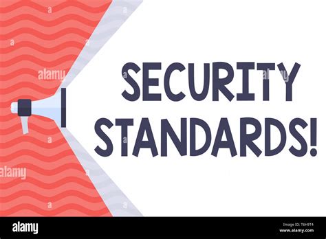Handwriting Text Security Standards Conceptual Photo The Scope Of