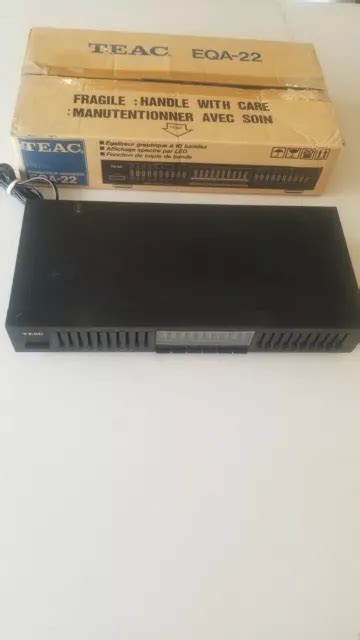 Teac Eqa 22 Stereo Graphic Equalizer 10 Band Eq Tested 96 99 Picclick Ca